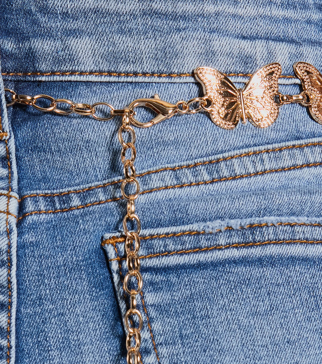 Looking Fly Butterfly Chain Belt & Windsor