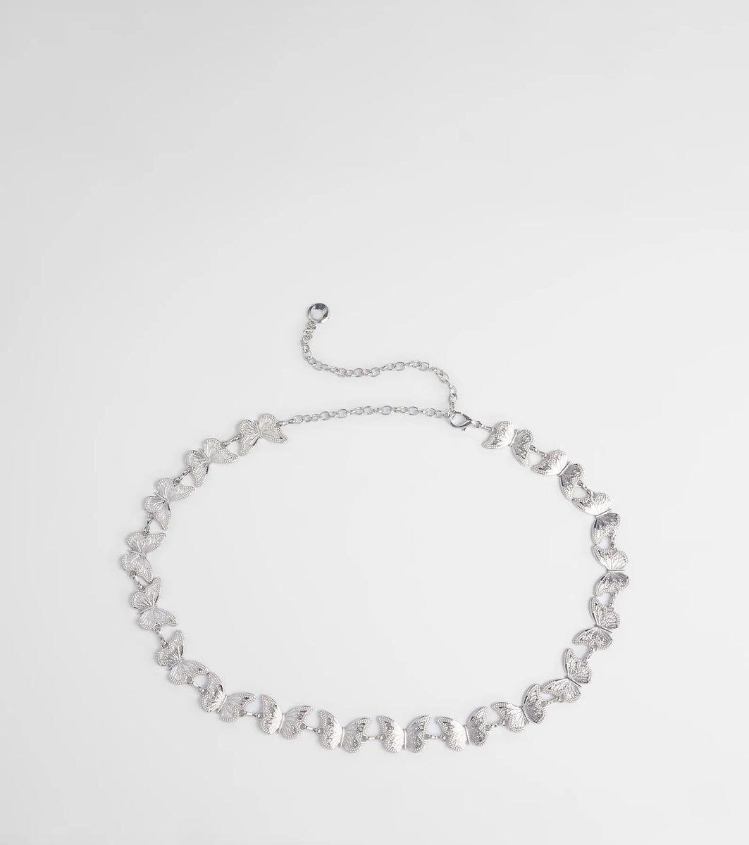 Spread Your Wings Butterfly Chain Belt & Windsor