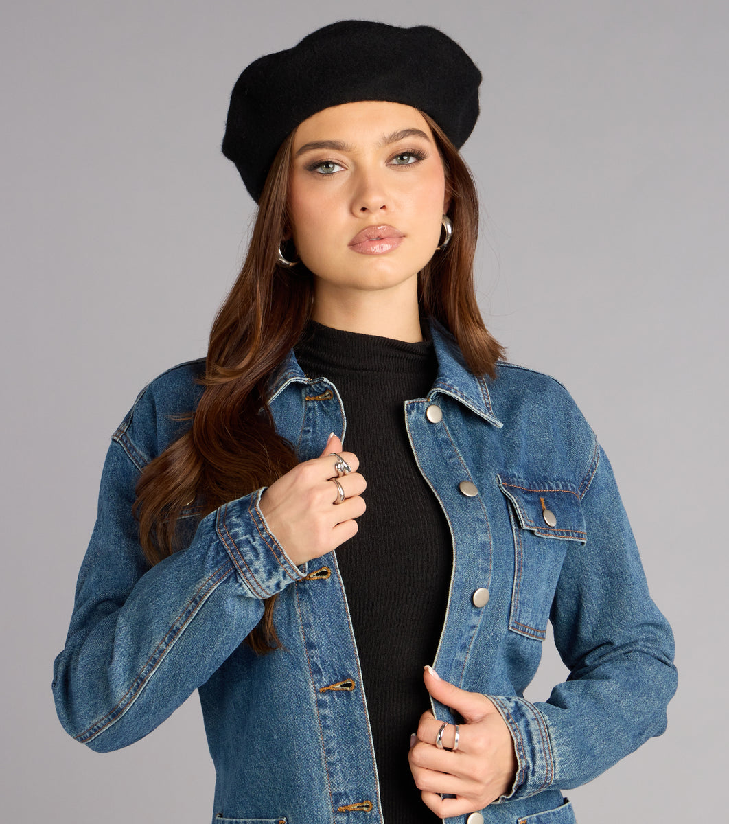 Always Polished Classic Beret & Windsor