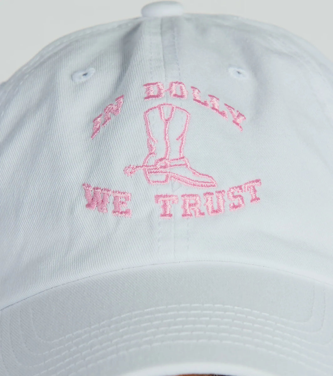 In Dolly We Trust Embroidered Baseball Cap & Windsor