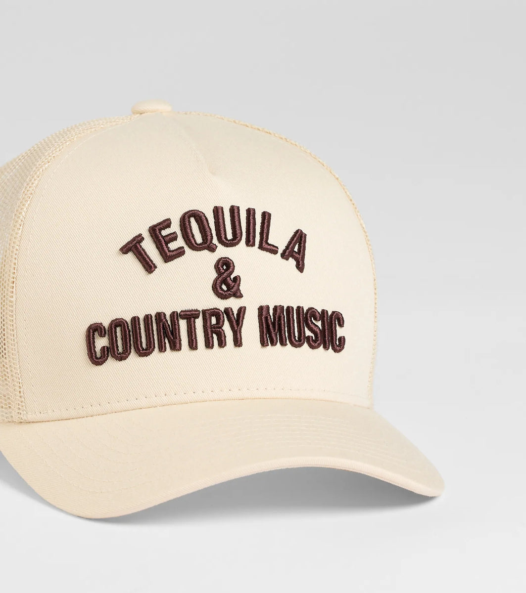 Tequila And Country Music Trucker Snap Back Hat & Windsor