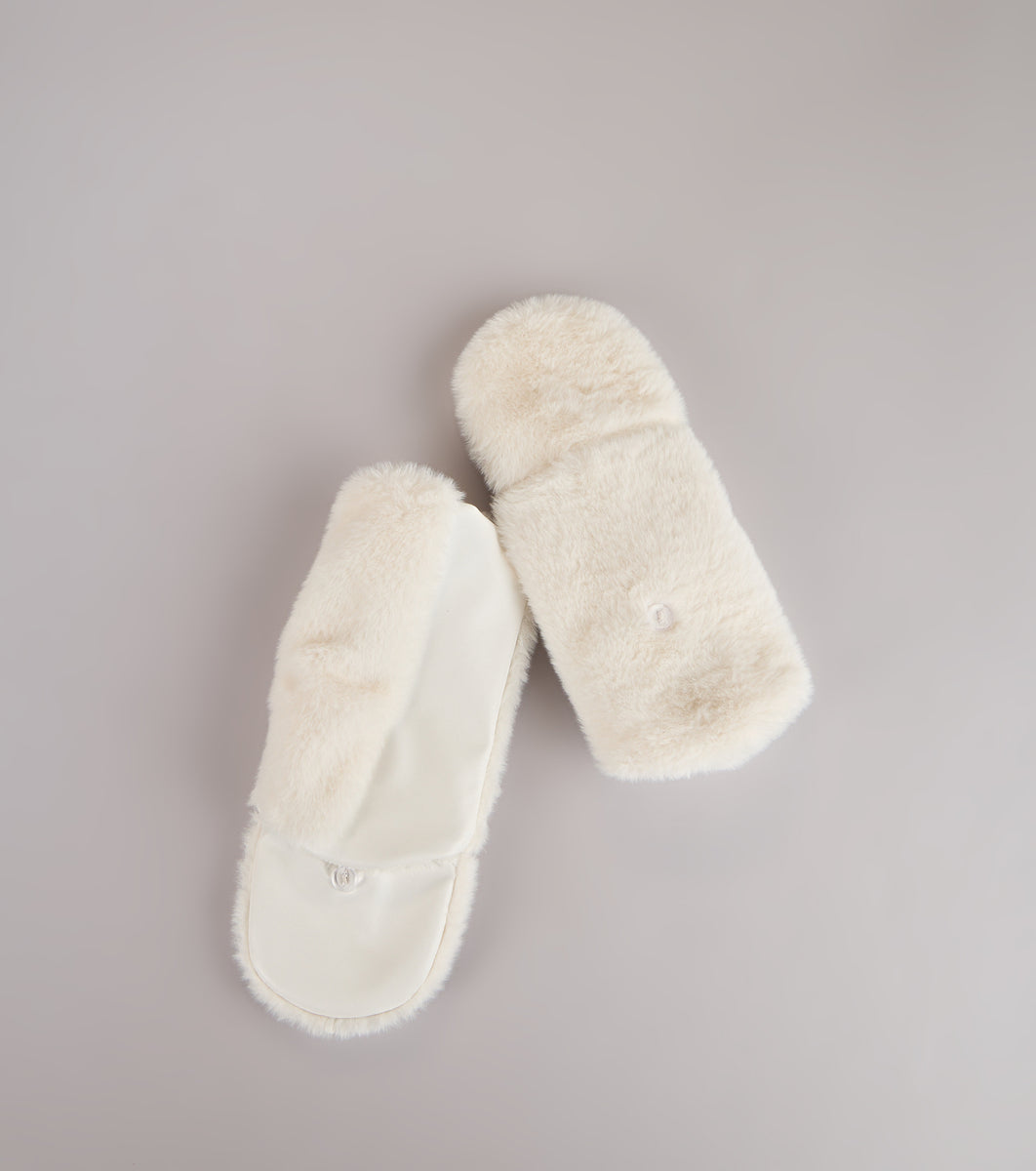 Snug Factor Fur Trim Mittens & Windsor