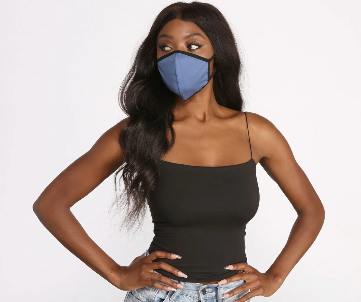 Keep It Basic Face Mask With Earloops & Windsor