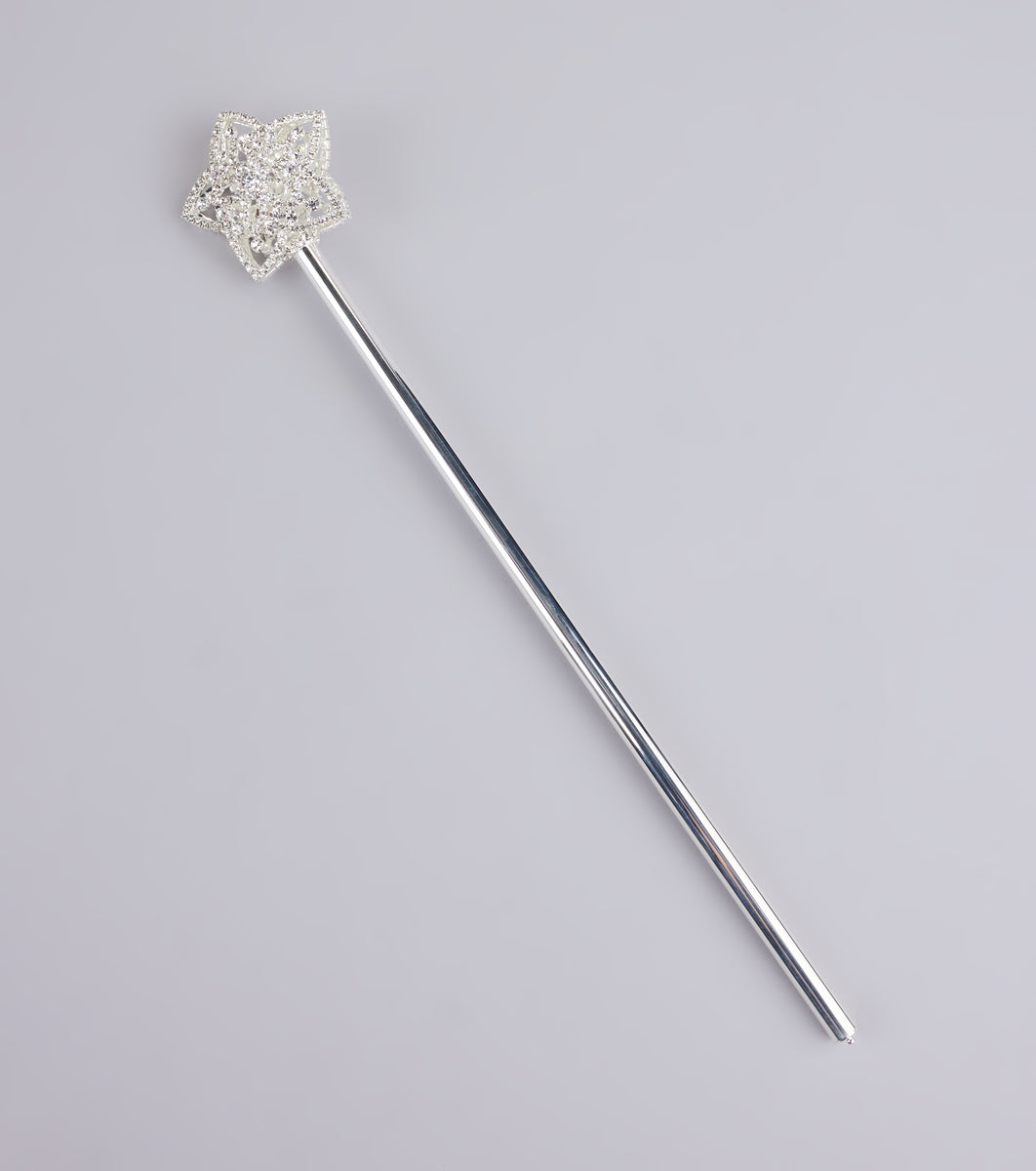 Sparkle Spells Rhinestone Star Wand & Windsor
