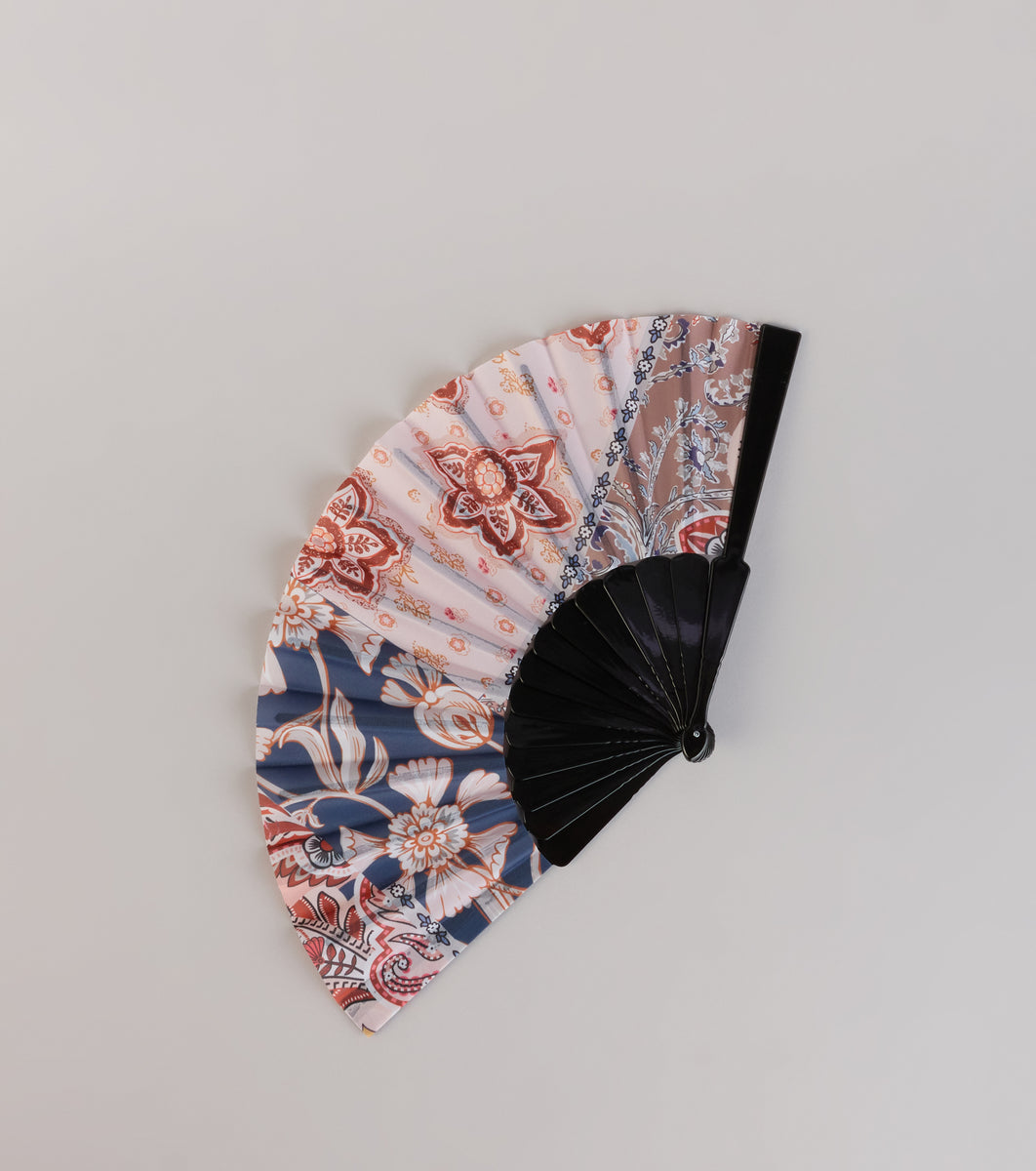 Spring Muse Boho Print Folding Fan & Windsor