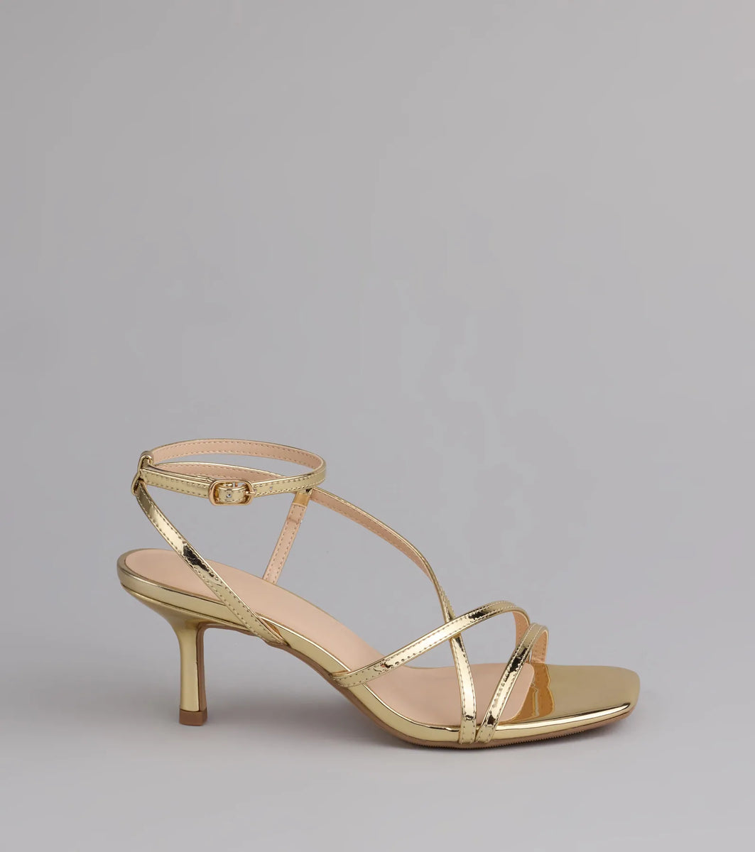 Simply Stunning Strappy Kitten Heels & Windsor