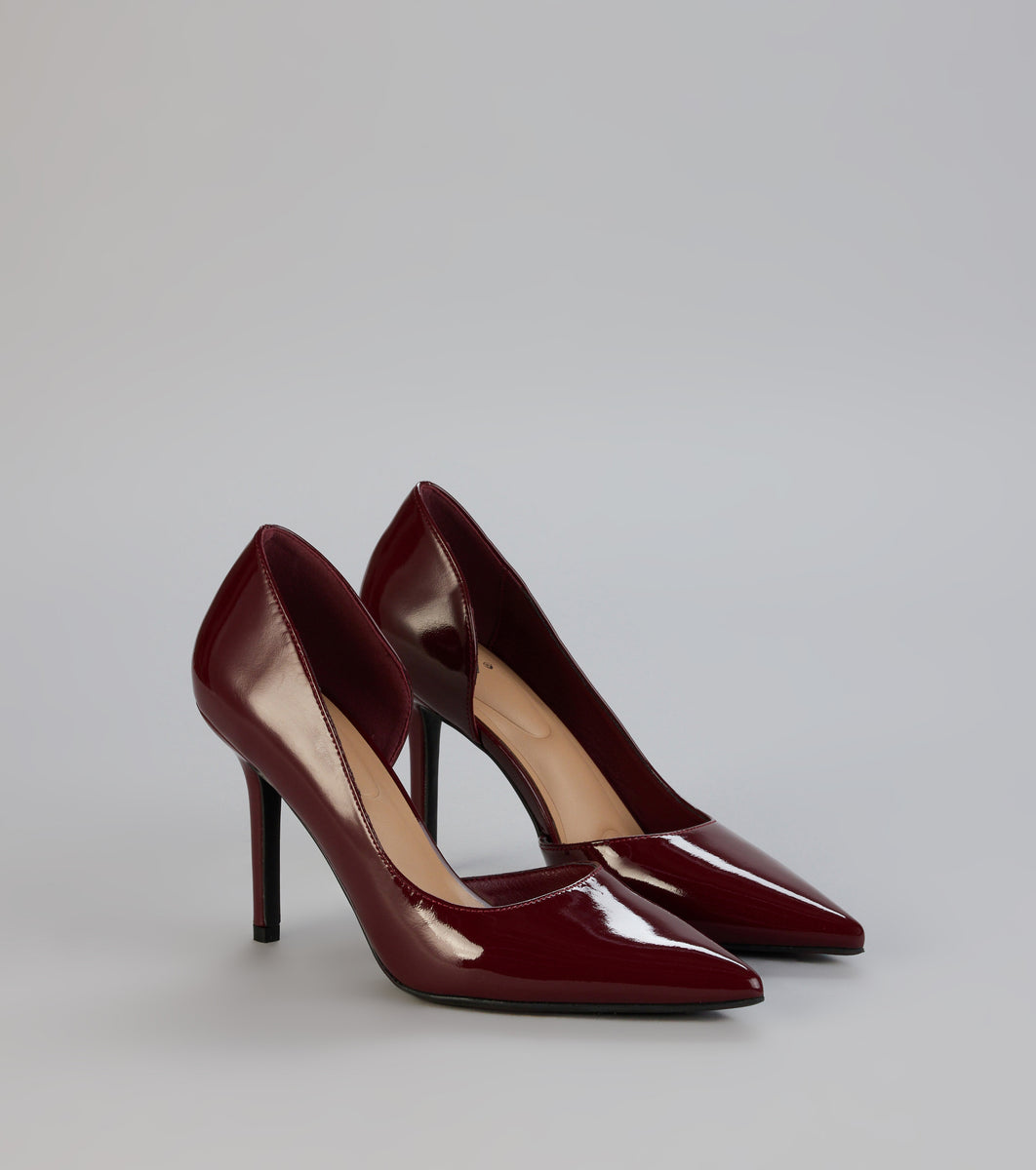 Simply Polished Cutout Stiletto Pumps & Windsor