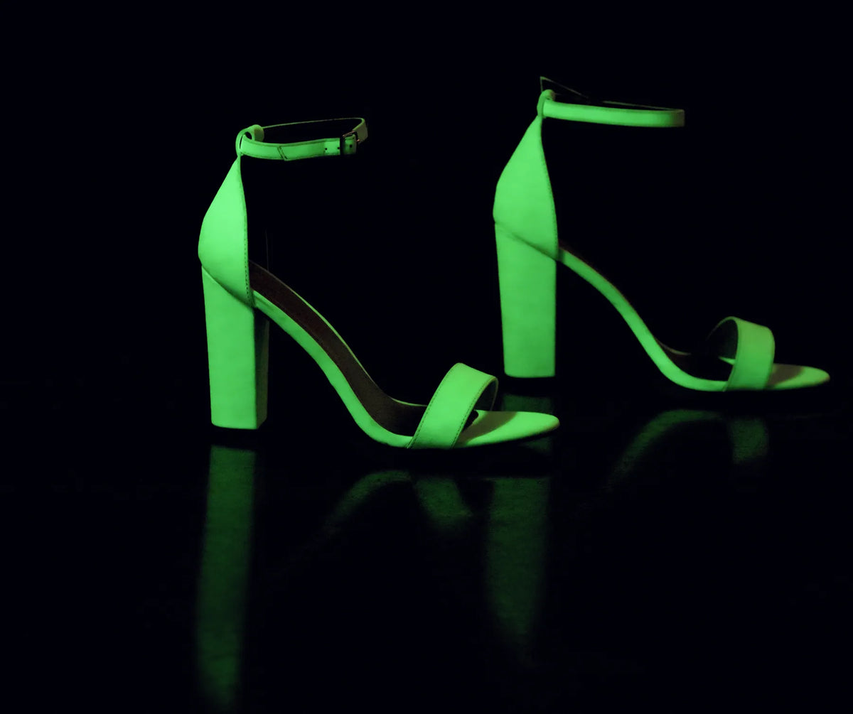 Glow In The Dark Block Heels & Windsor