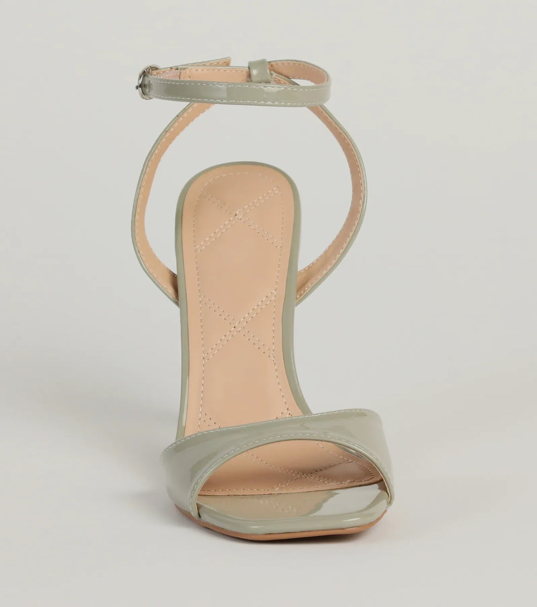 She's A Natural Patent Leather Basic Heels & Windsor