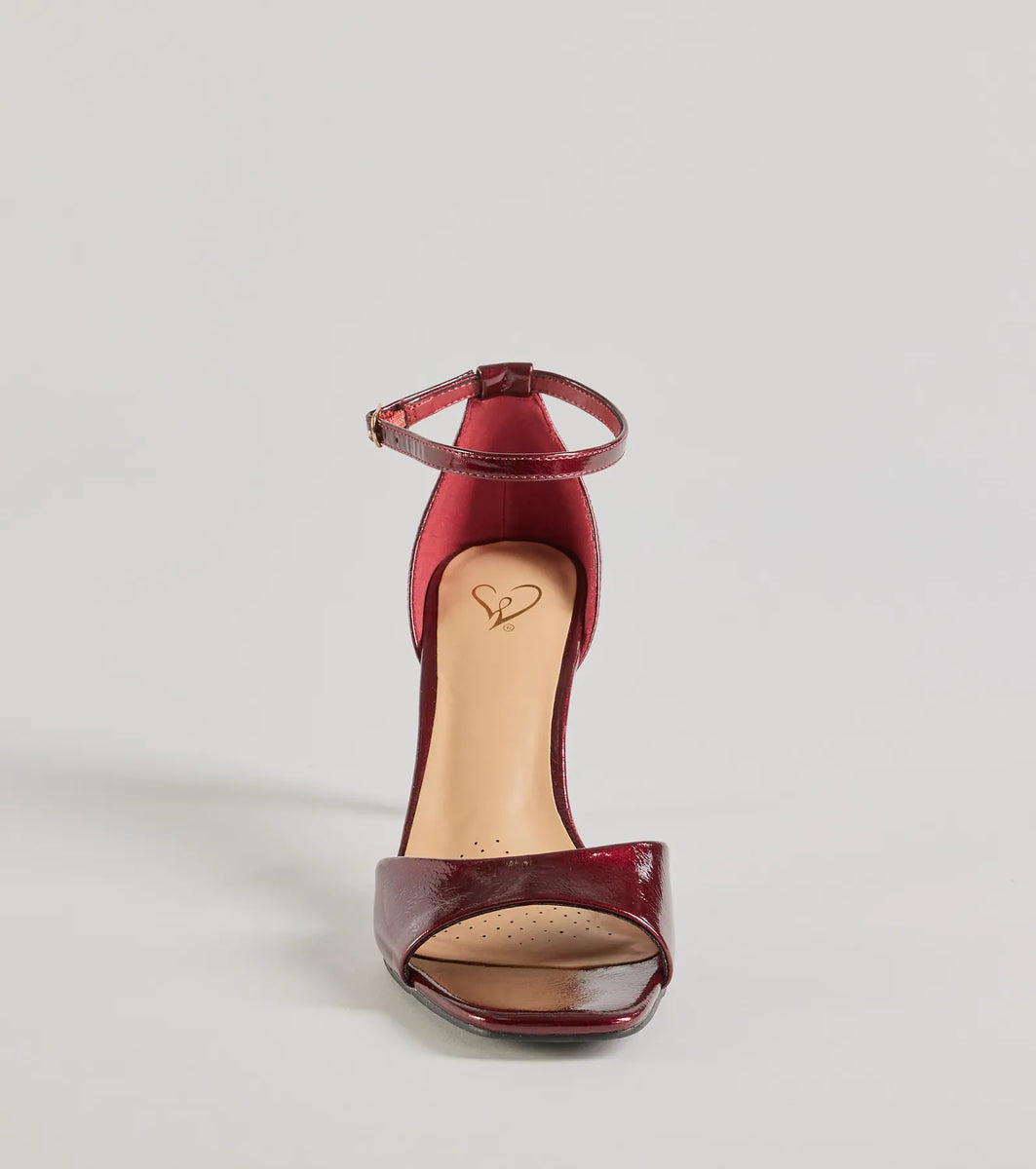 Sleek And Fab Strut Stiletto Heels & Windsor
