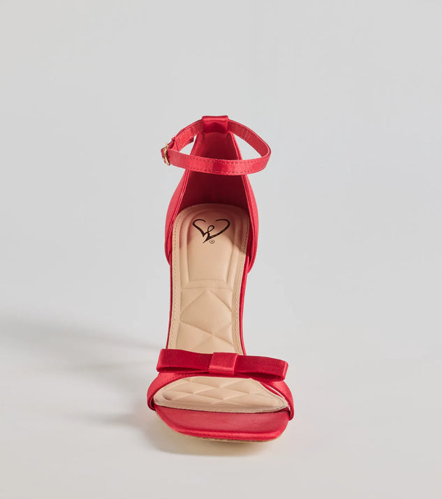 Sealed With Glam Bow Stiletto Heels | Windsor Sealed With Glam Bow Stiletto Heels | Windsor