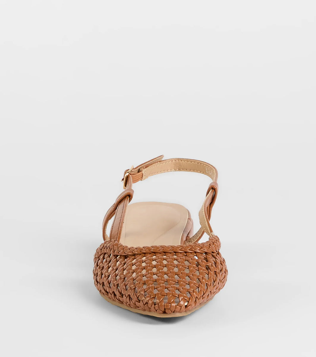 Feels Like Spring Braided Slingback Sandals & Windsor