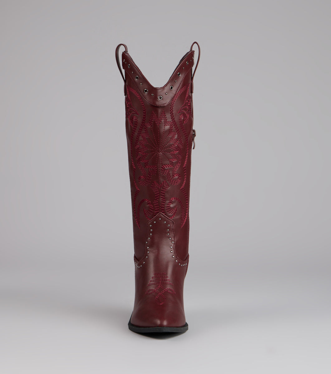Ride or Shine Studded Cowboy Boots & Windsor