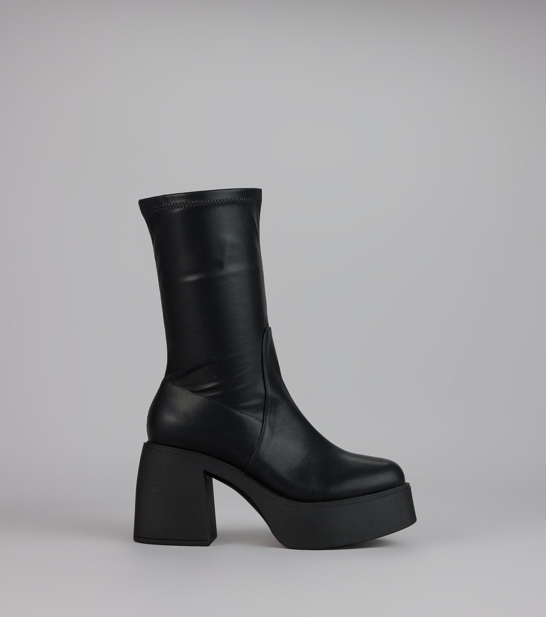Statement Stomp Chunky Boots & Windsor
