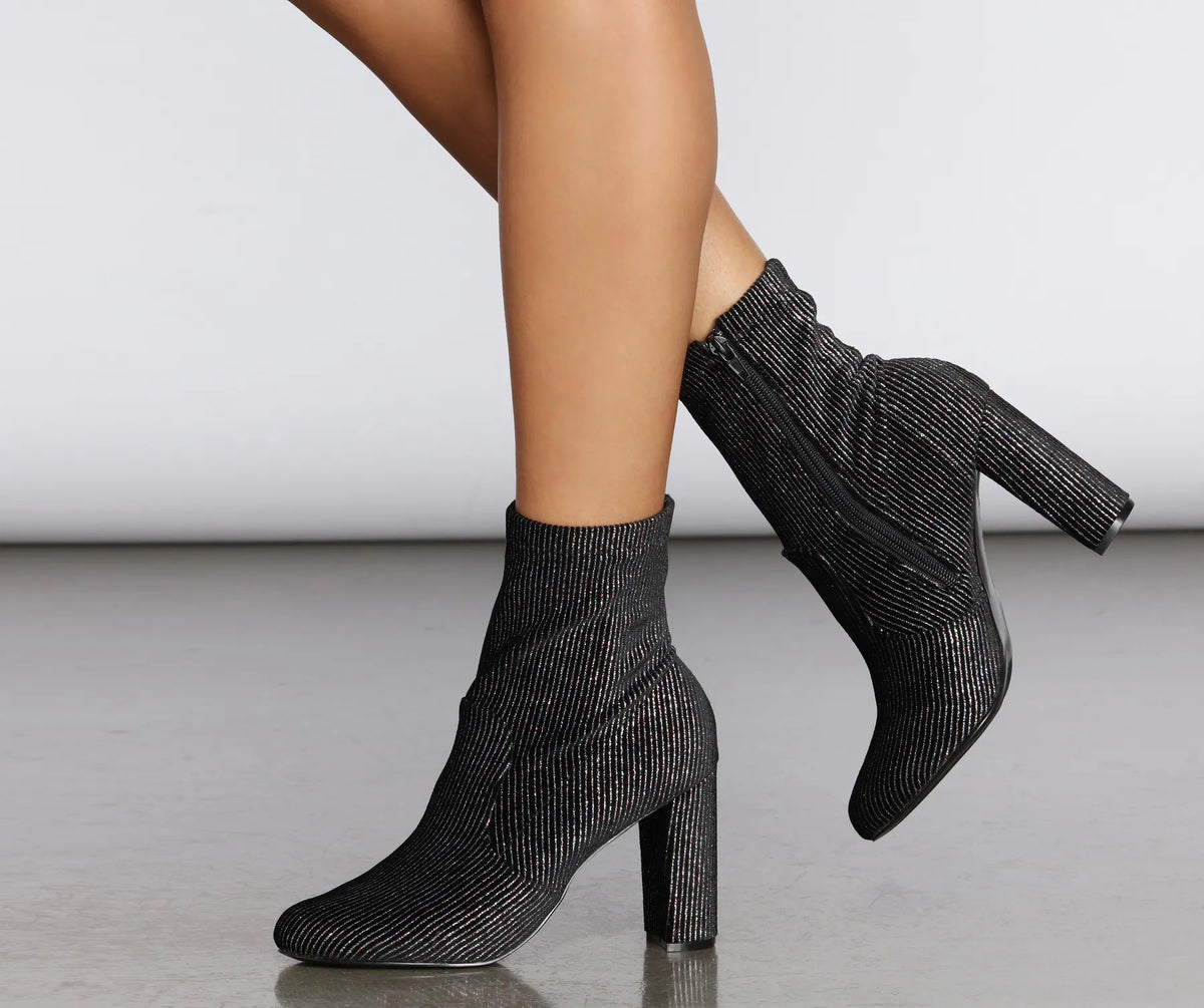 Disco Daze Velvet Booties & Windsor
