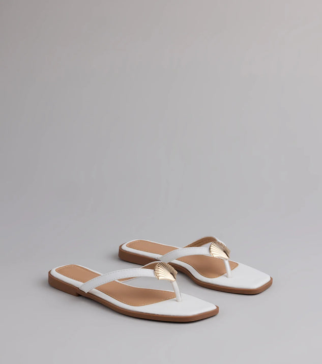 Golden Hour Seashell Sandals & Windsor