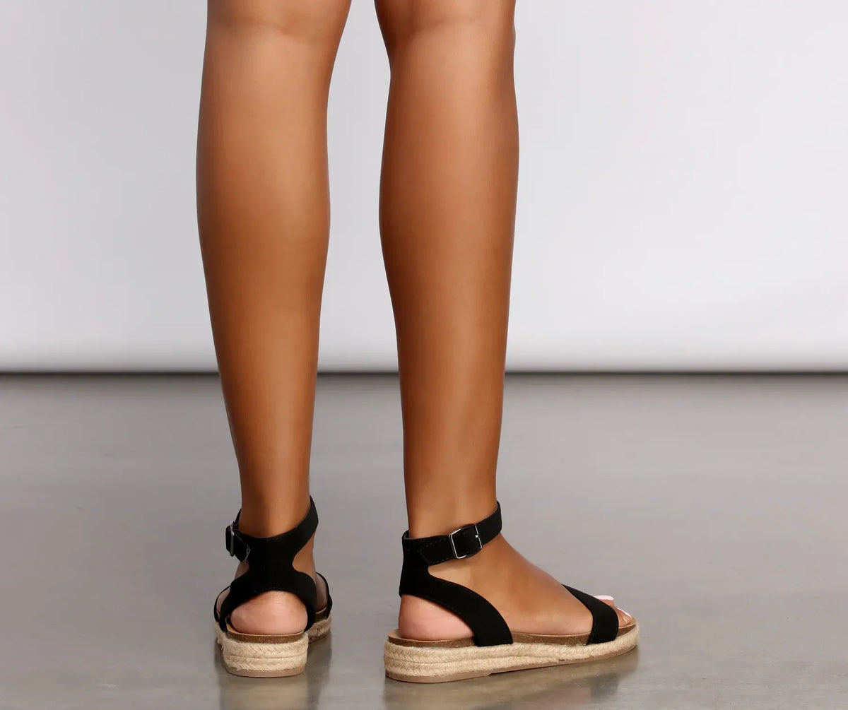Basic Strap Espadrille Sandals & Windsor