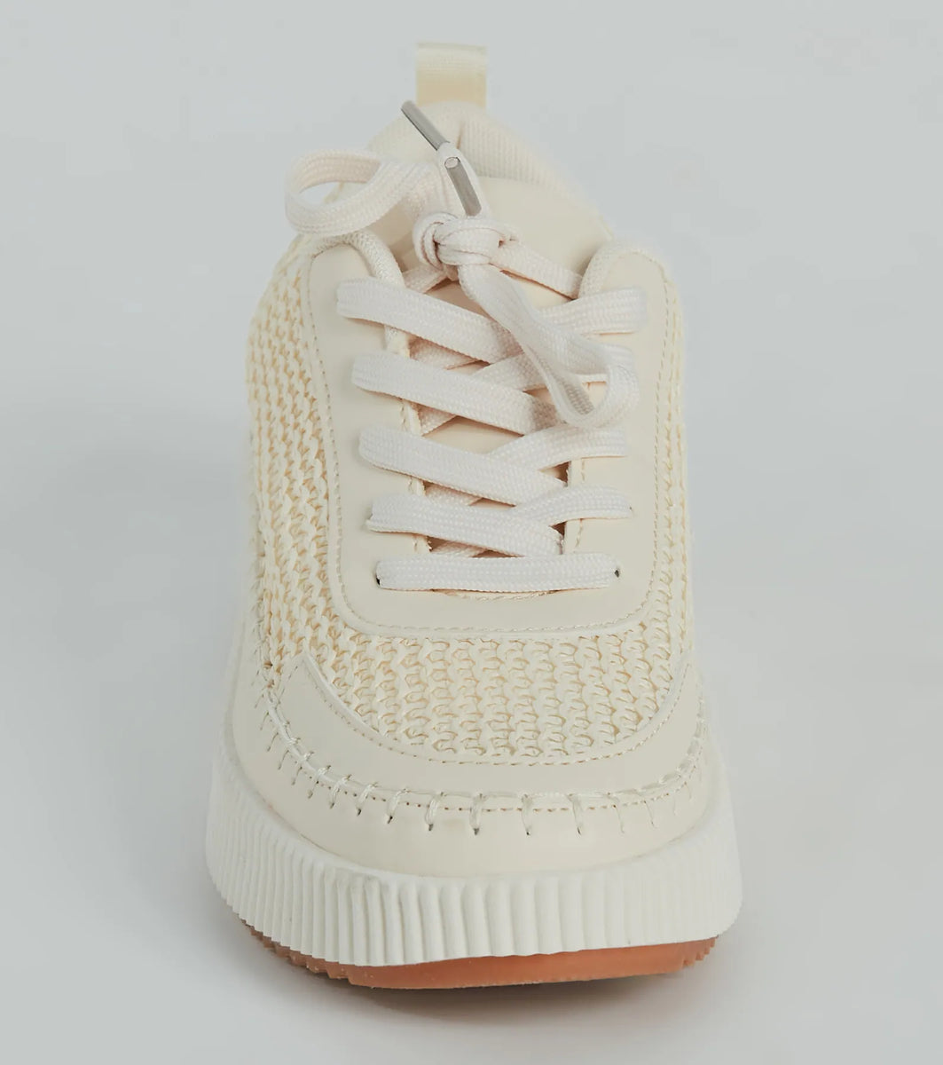 Step It Up Texture Knit Platform Sneakers & Windsor
