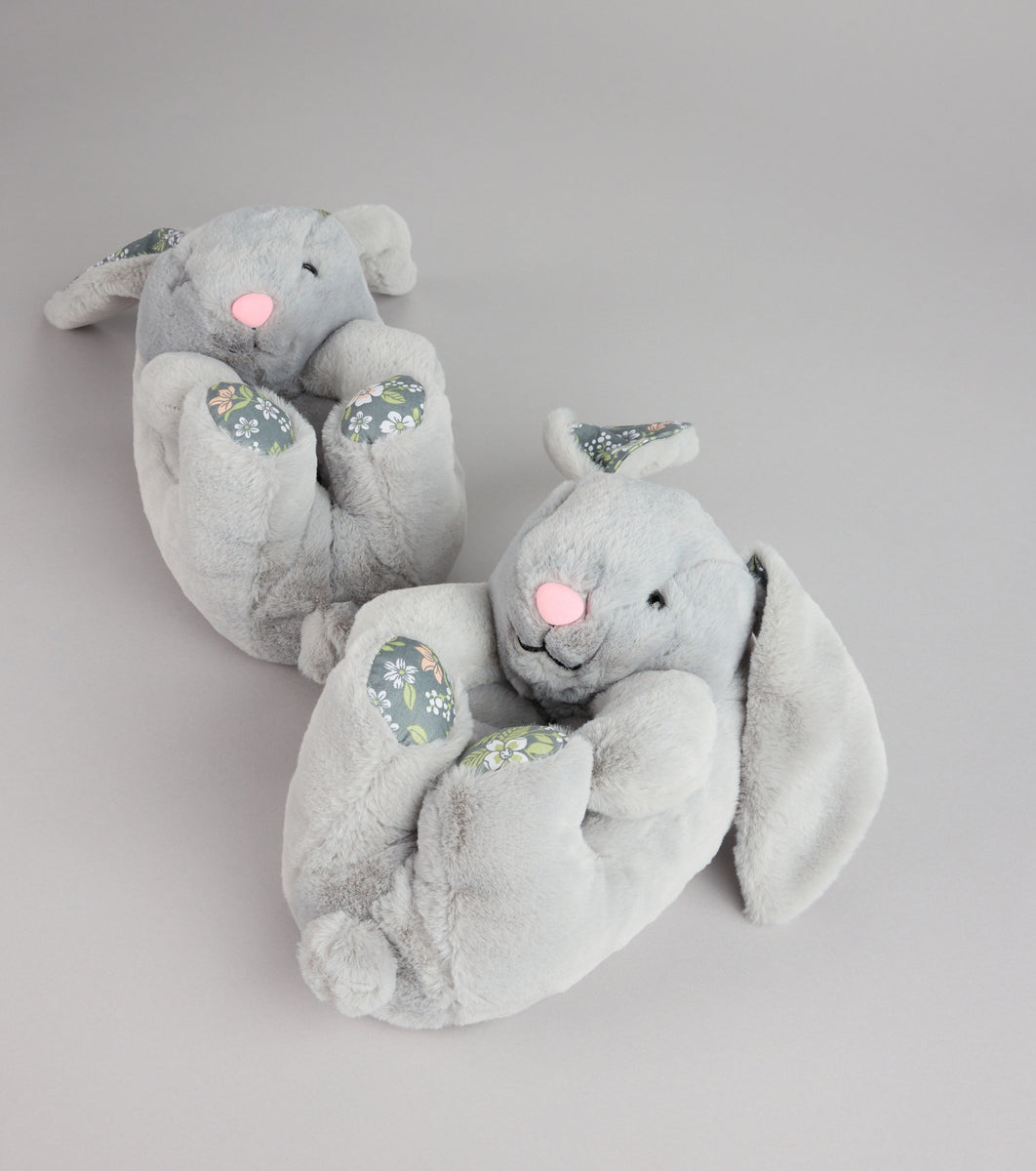 Snuggle Bunny Plush Slippers & Windsor