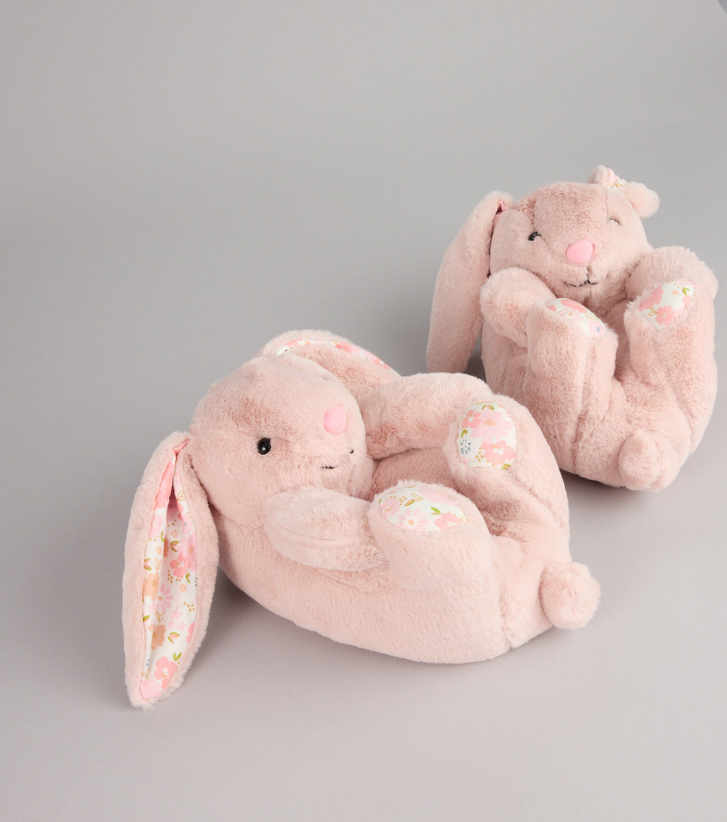 Snuggle Bunny Plush Slippers & Windsor
