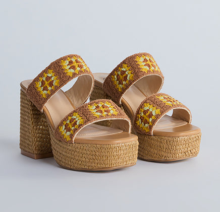Stylishly Stacked Block Heels & Windsor