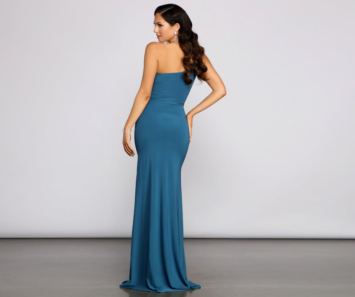 Windsor Janie Formal One Shoulder Dress | CoolSprings Galleria