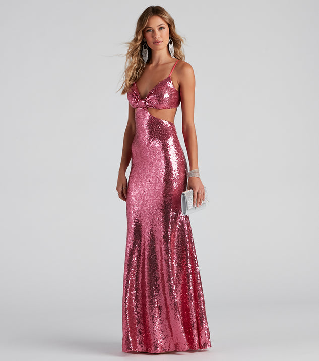Athena Formal Cutout Sequin Dress & Windsor