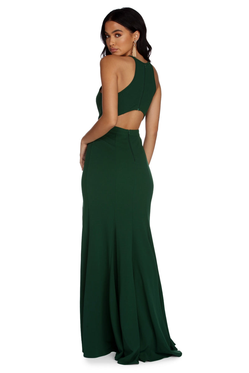 Sophie Formal Open Back Dress & Windsor