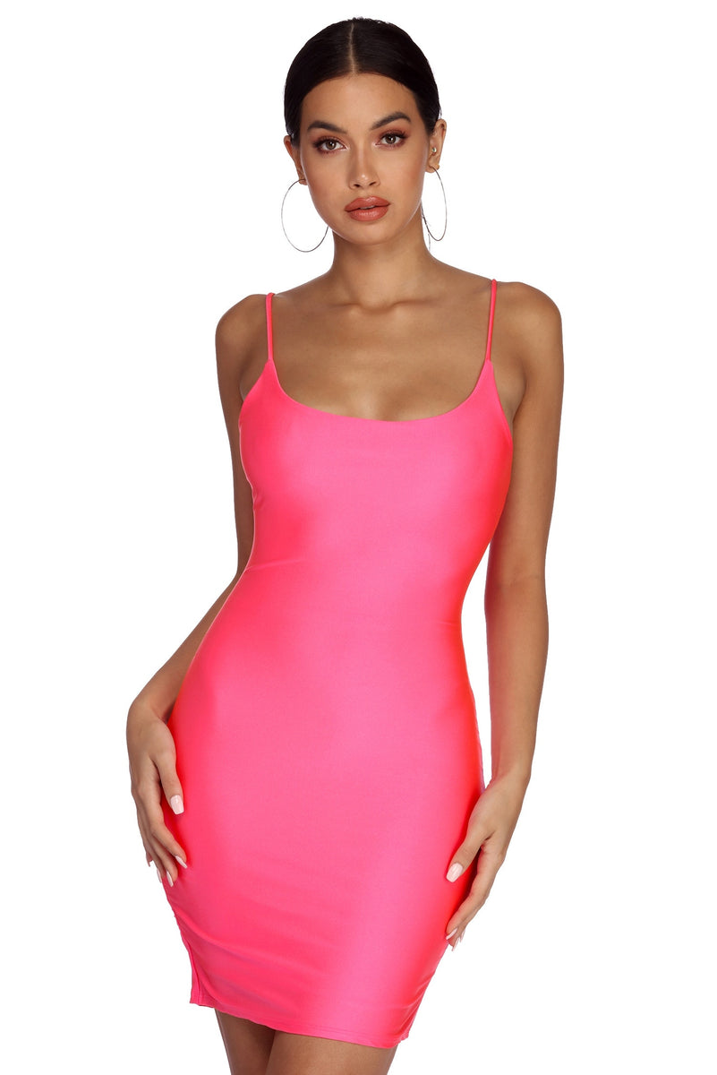 Curves Ahead Neon Mini Dress & Windsor