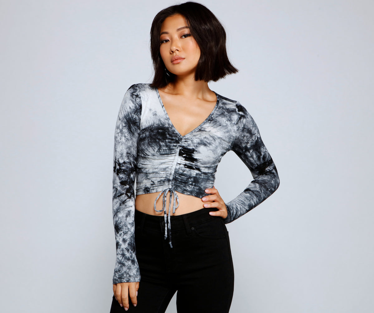 Splash of Color Tie-Dye Crop Top & Windsor