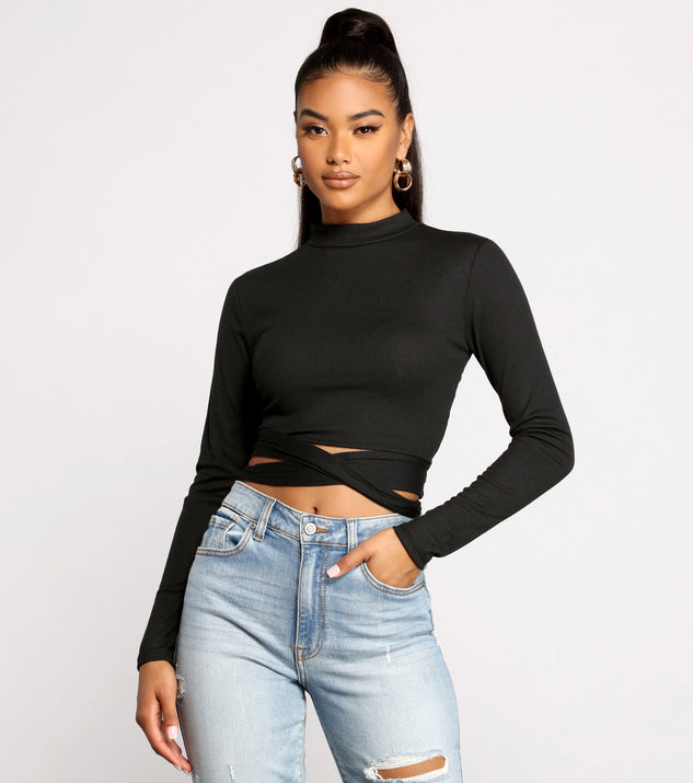 Sleek and Snatched Ribbed Knit Crop Top & Windsor