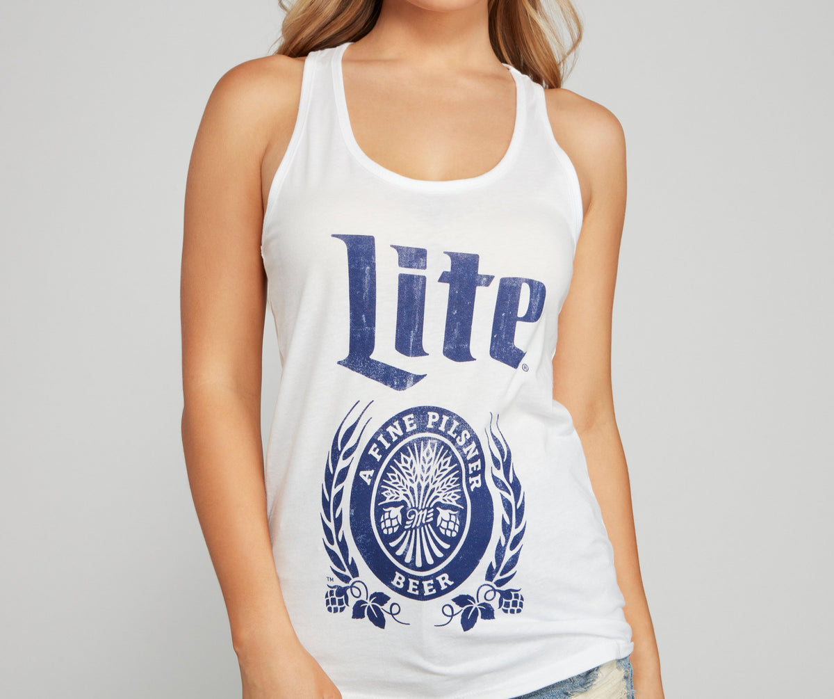 Miller Lite Graphic Tank Top & Windsor