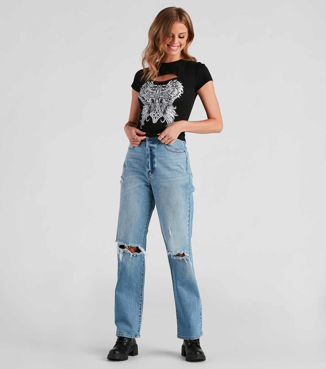 Totally Punk Slash Graphic Tee & Windsor