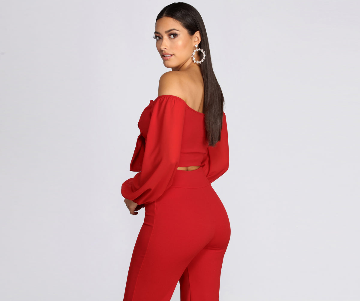Major Bombshell Crop Top & Windsor