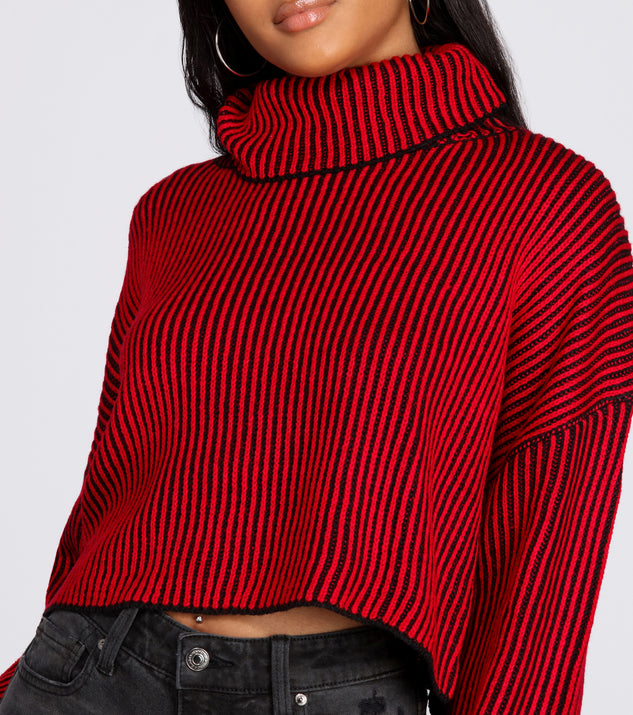 Throw It Back Ribbed Sweater & Windsor