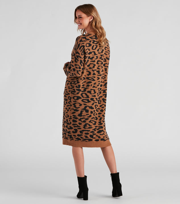 Into the Wild Leopard Duster Cardigan & Windsor