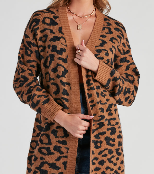 Into the Wild Leopard Duster Cardigan & Windsor