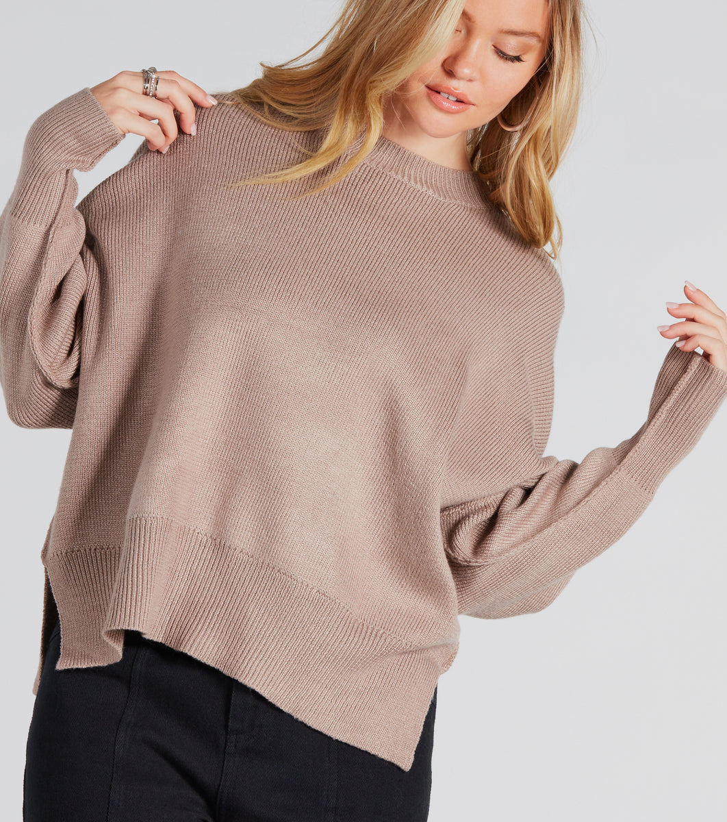 Good Vibes Oversized Pullover Sweater & Windsor
