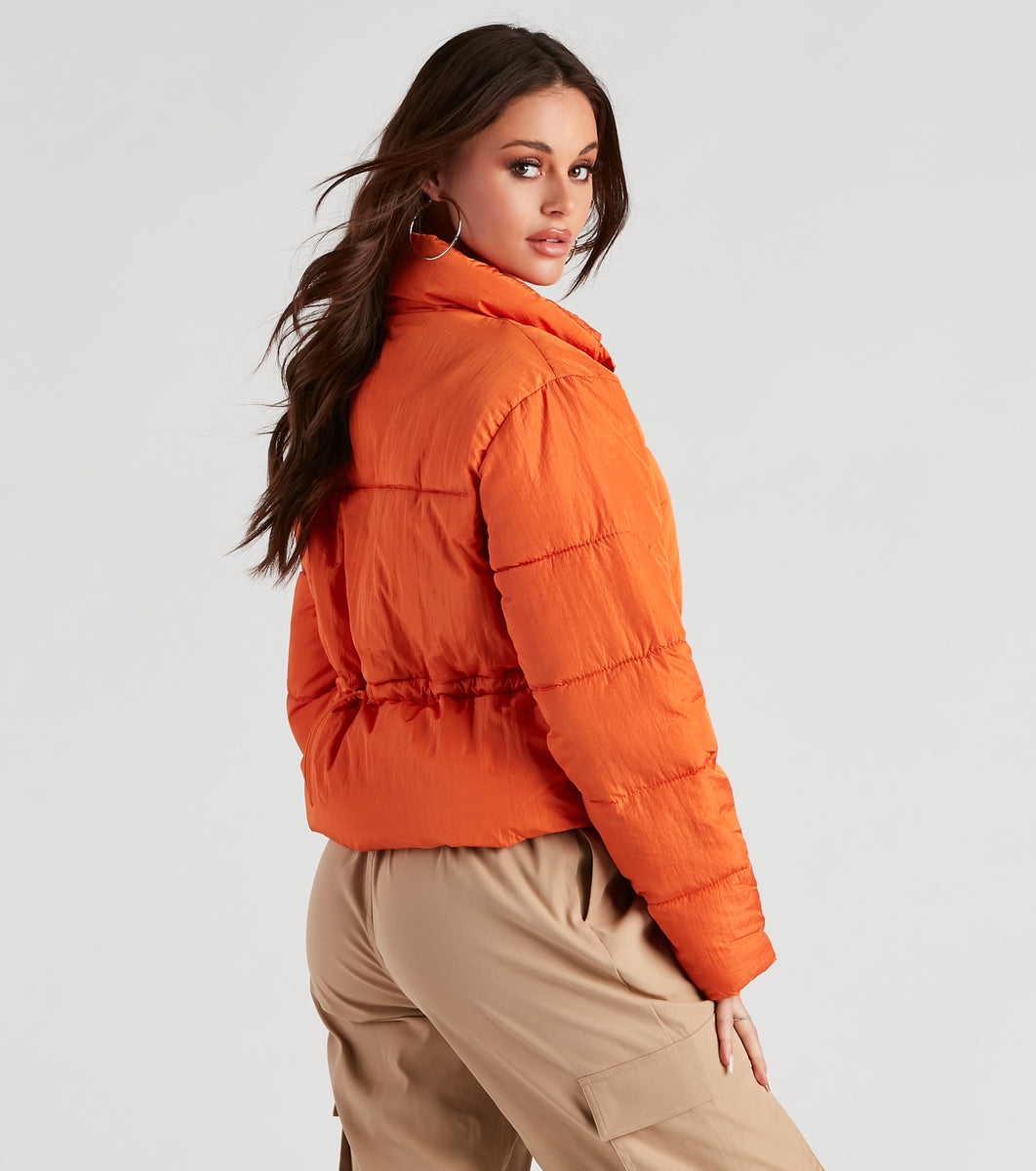Your Favorite Puffer Crop Jacket & Windsor