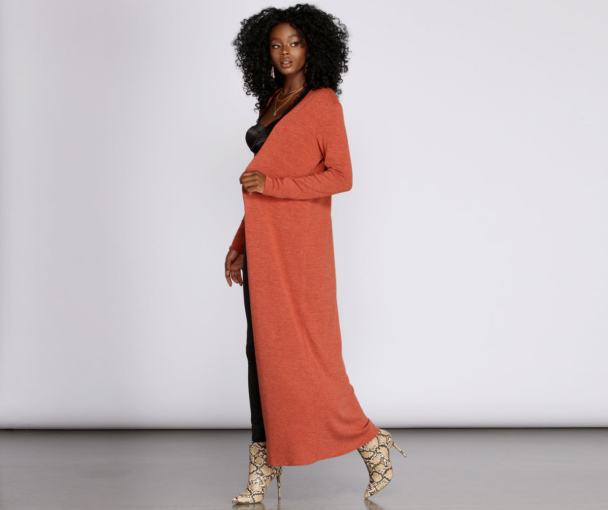 Stunning Simplicity Knit Duster & Windsor