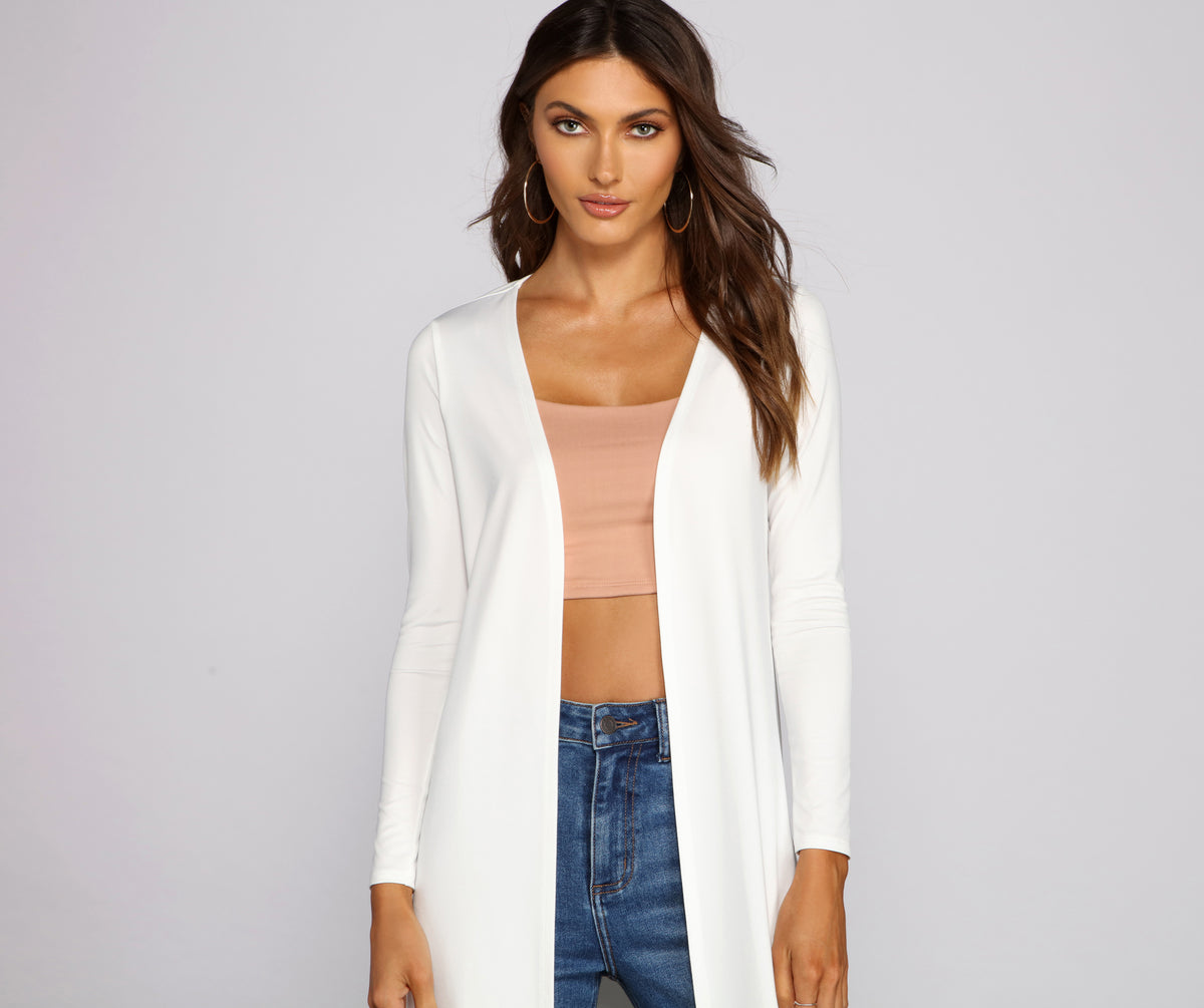Bringing Knit Back To Basics Duster & Windsor
