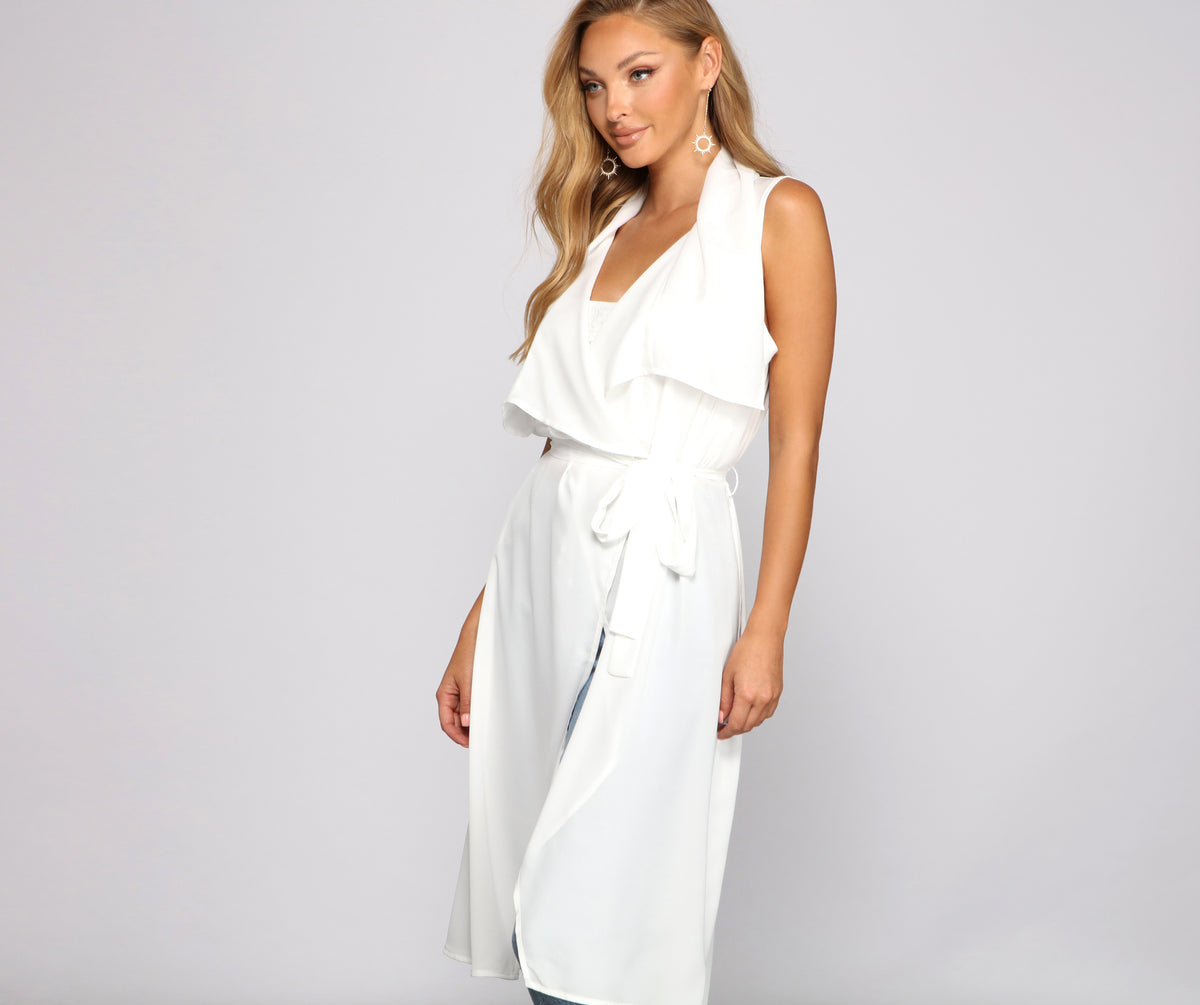 Walking On Air Chiffon Duster & Windsor