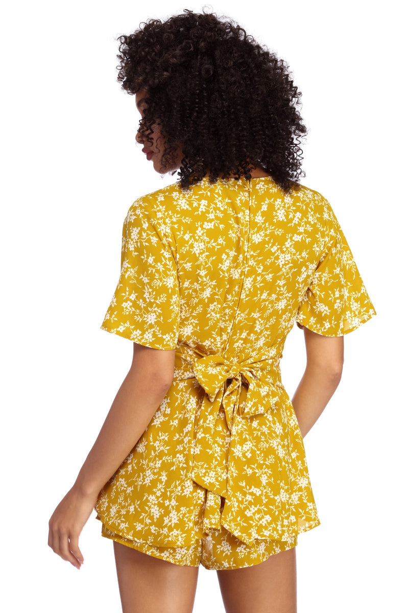 Flirty And Flowy Skater Romper & Windsor