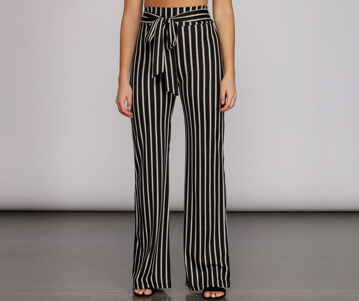 Tied And Fab High Waist Pants & Windsor