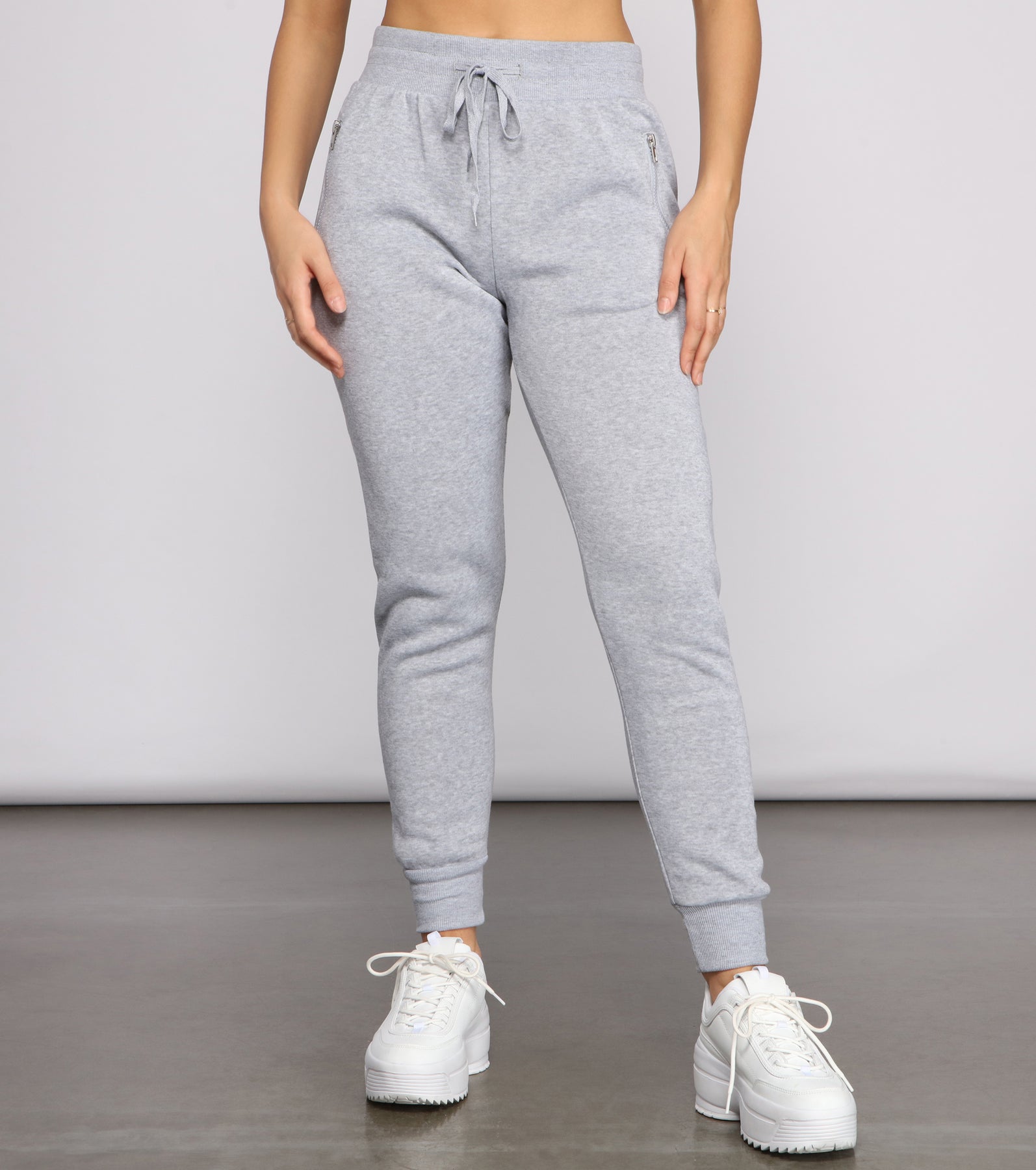 Cute And Casual Basic Joggers & Windsor