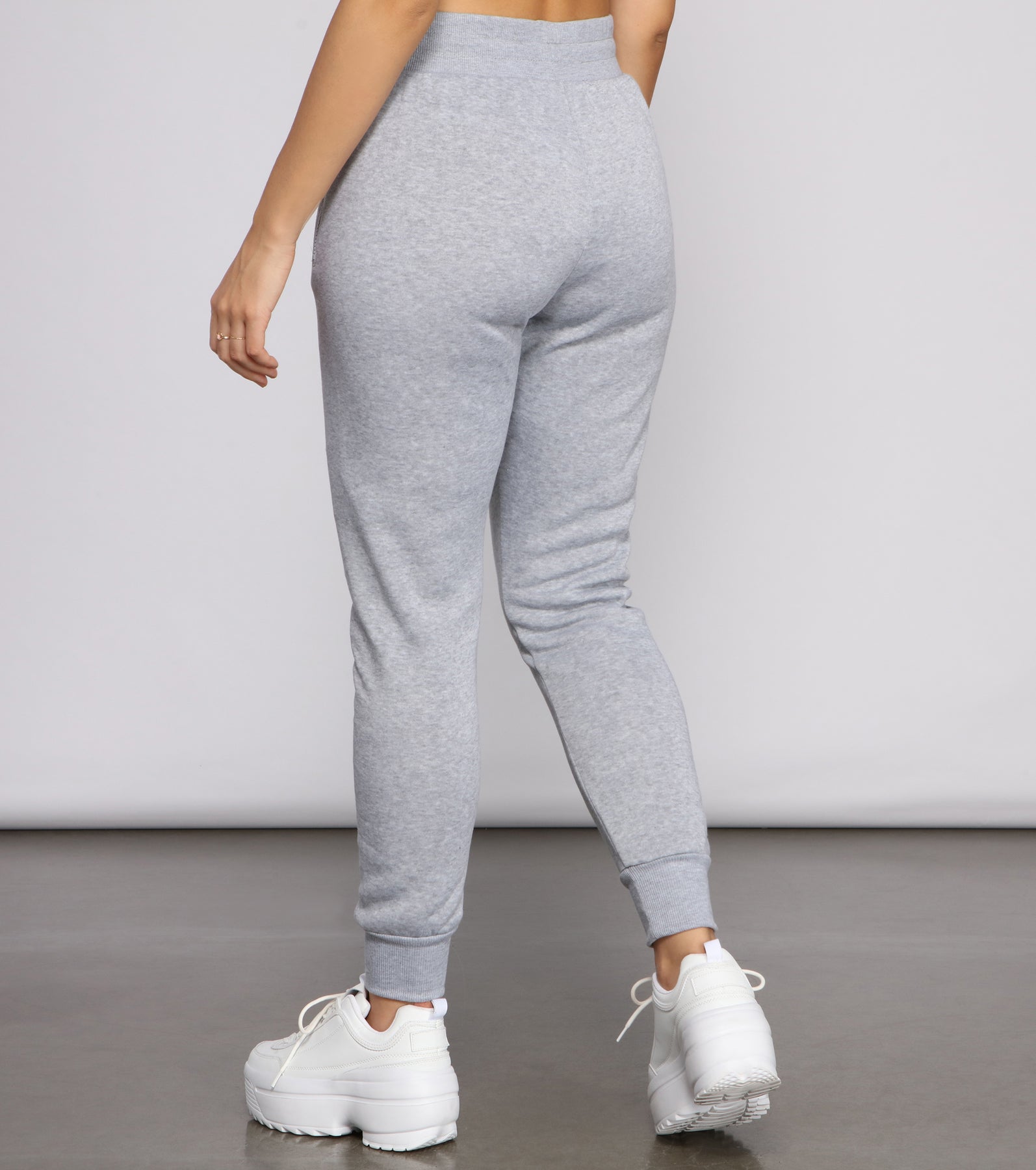 Cute And Casual Basic Joggers & Windsor