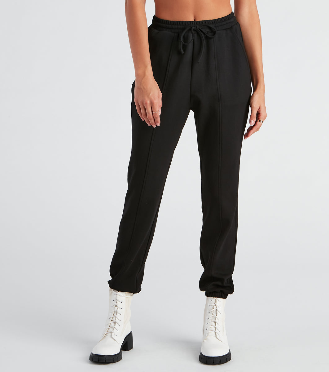 Trendsetting Babe High Waist Joggers & Windsor