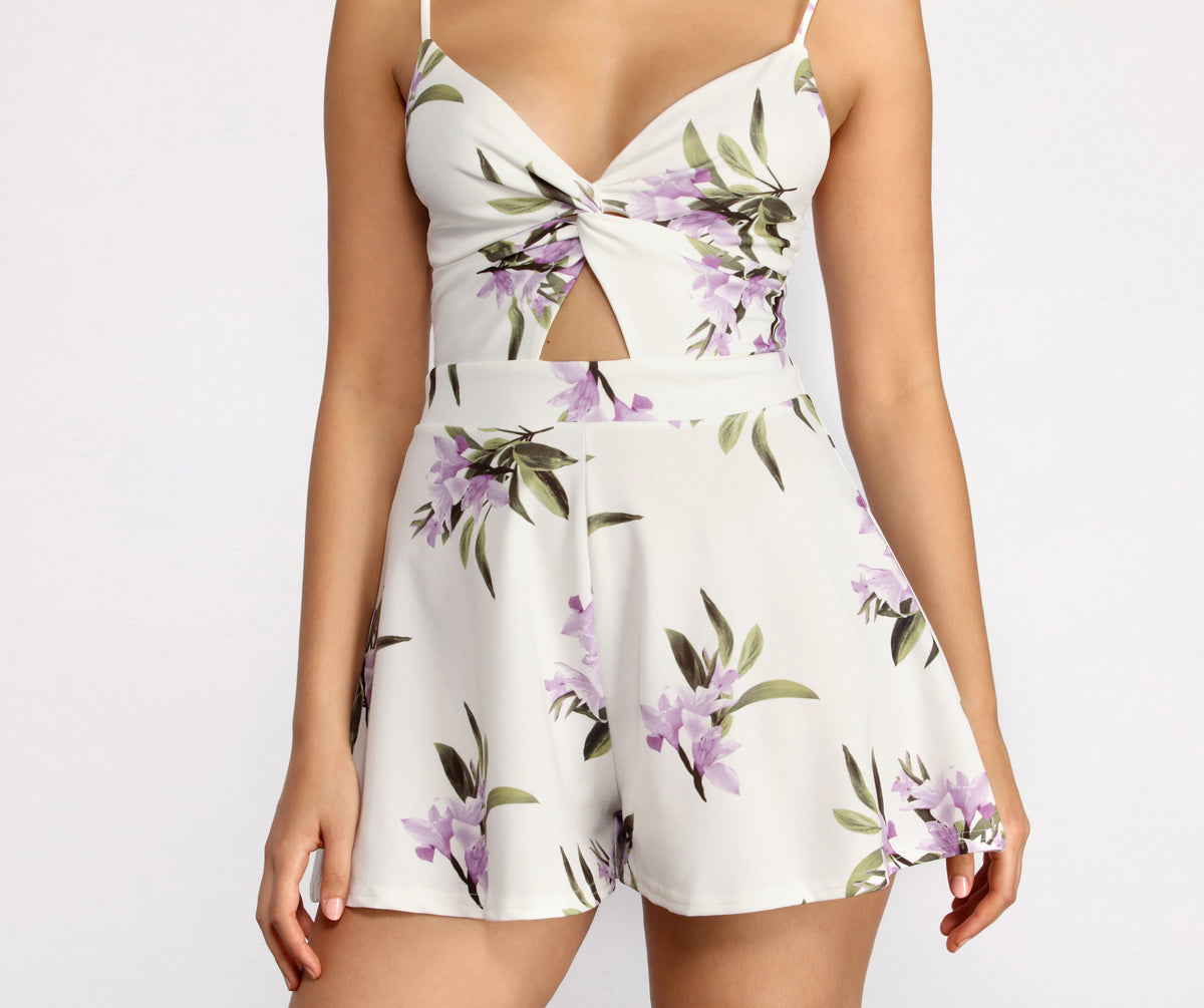 Summer Fling Floral Romper & Windsor