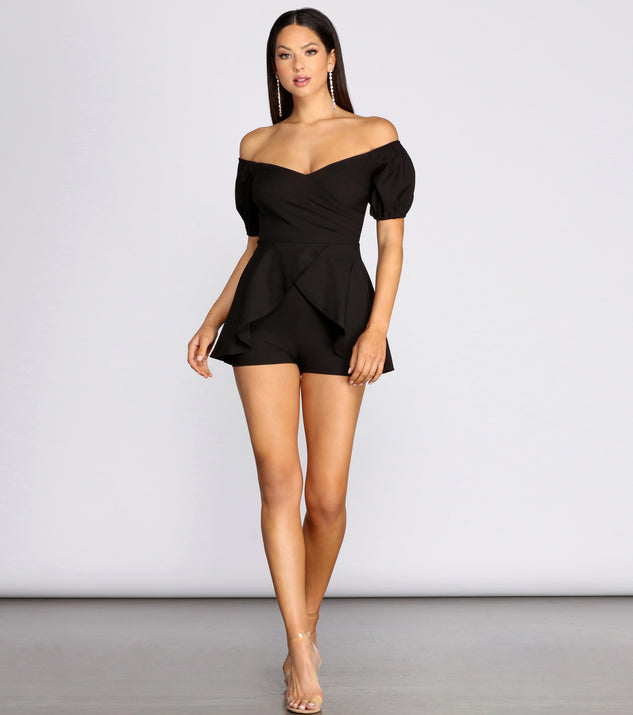 Wrapped In Elegance High Low Romper & Windsor