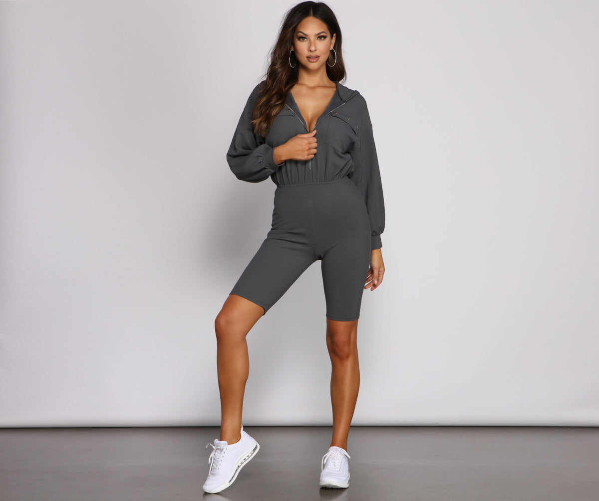 Trendsetter Moment Biker Romper & Windsor
